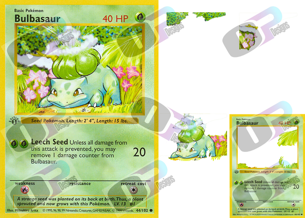 Bulba Stacked Card Sublimation SUB – On Points Designs