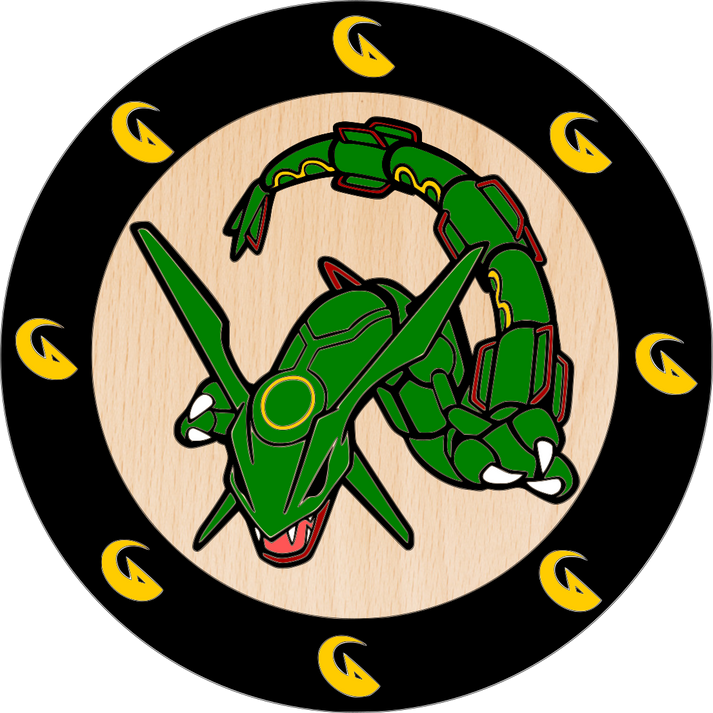 RayQ Stacked Sign SVG – On Points Designs