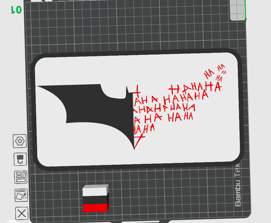 HAHA Bat Light Box STL – On Points Designs